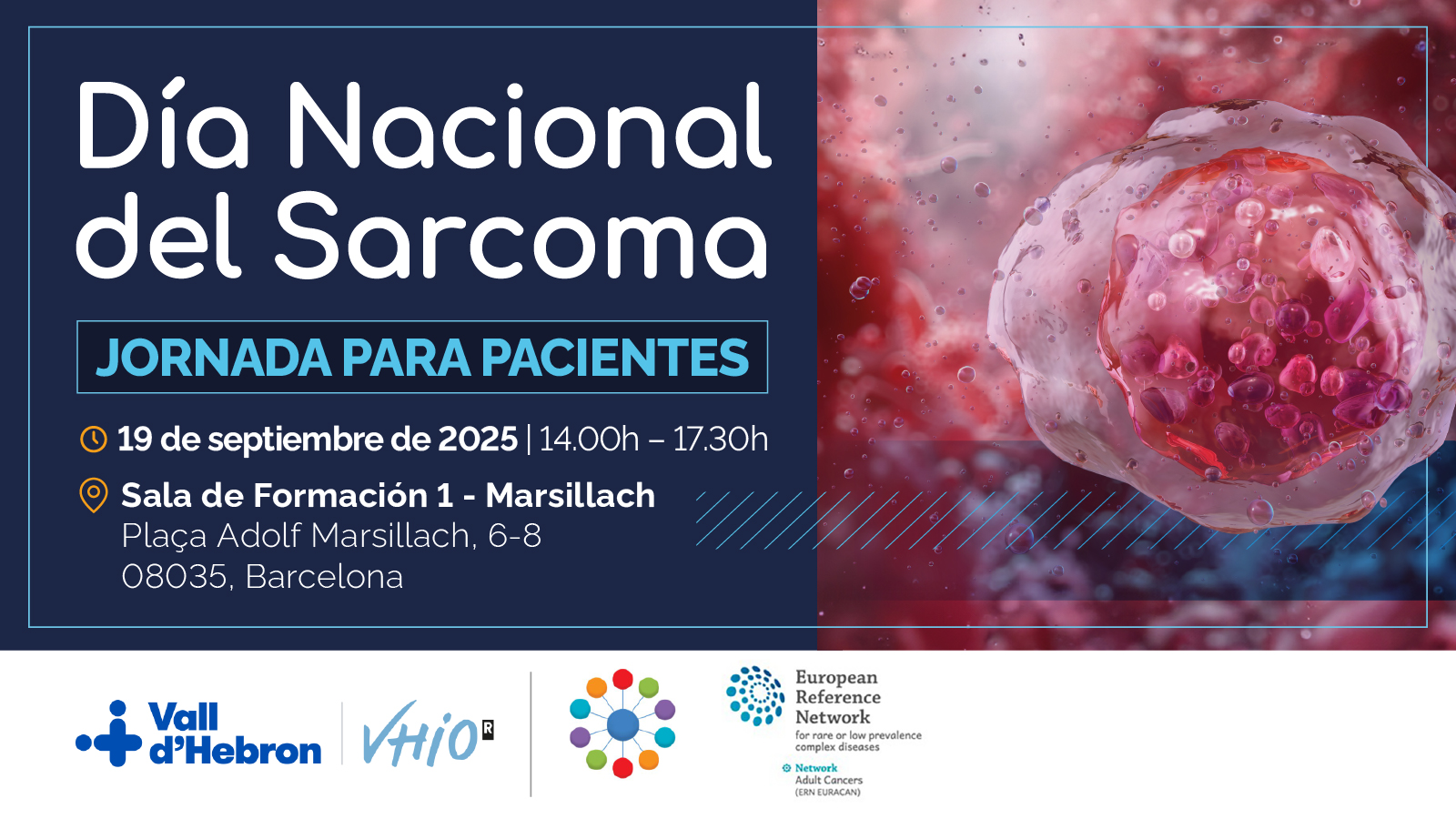 Día Nacional del Sarcoma - Jornada para pacientes - VHIO